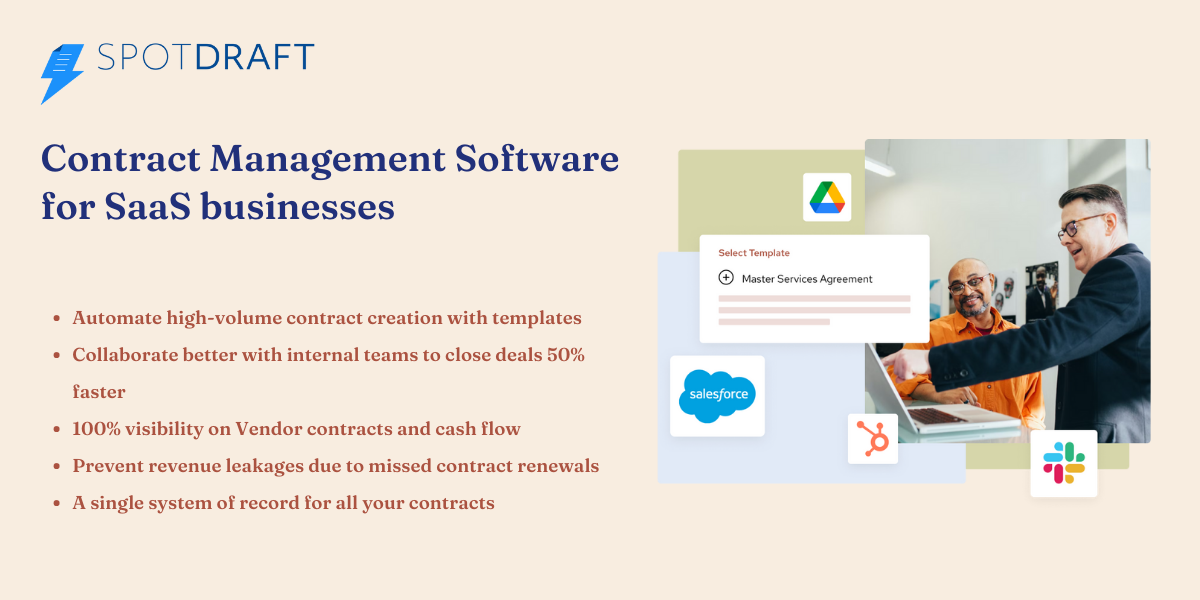 SpotDraft - Contract Management Software